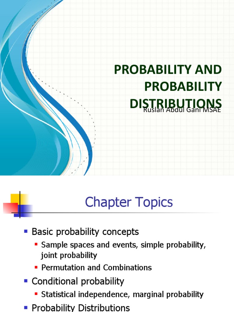 Prob and Prob Distribution | PDF | Probability Distribution | Probability