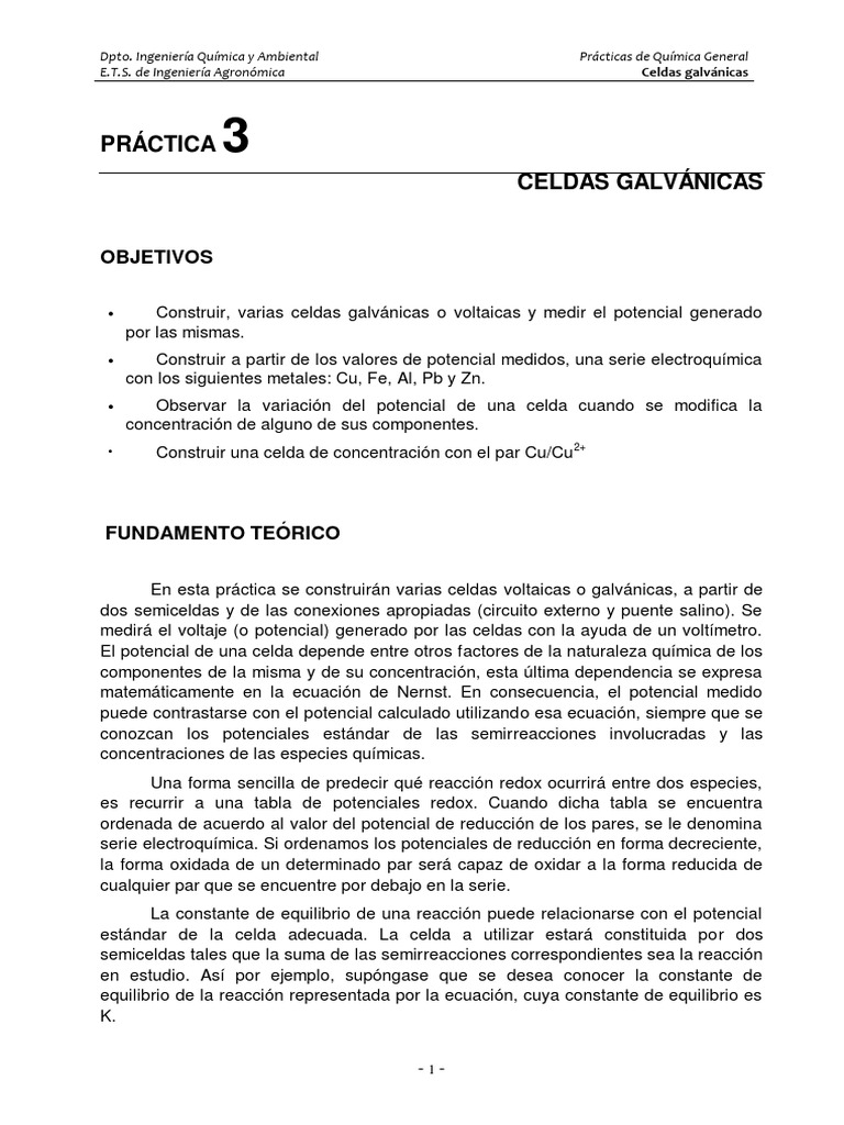 Practica 3 Grupo 9B | PDF | Redox | Química