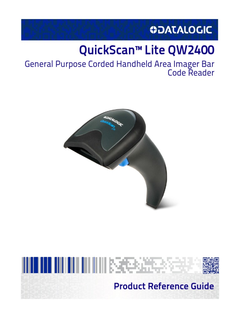 Datalogic QuickScan QW2400 Users Manual | PDF | Written Communication ...
