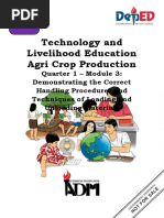 Tle-Afa-Agri Crop: Quarter 1 - Module 2: Agricultural Crop Production | PDF | Market (Economics ...