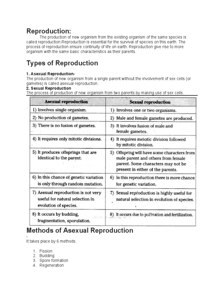 Class 10 How Do Organism Reproduce | PDF | Spore | Reproduction