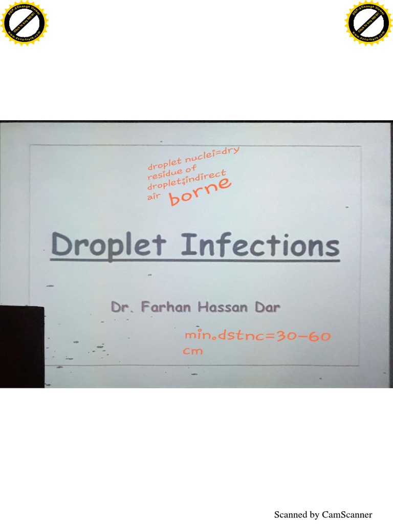 Droplet Infection (C Med) | PDF | Mobile Software | I Phone