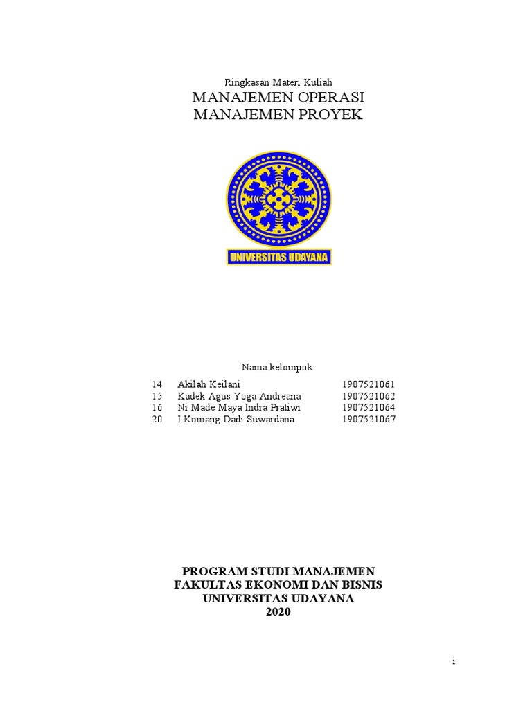 Contoh Laporan Progres Proyek | PDF