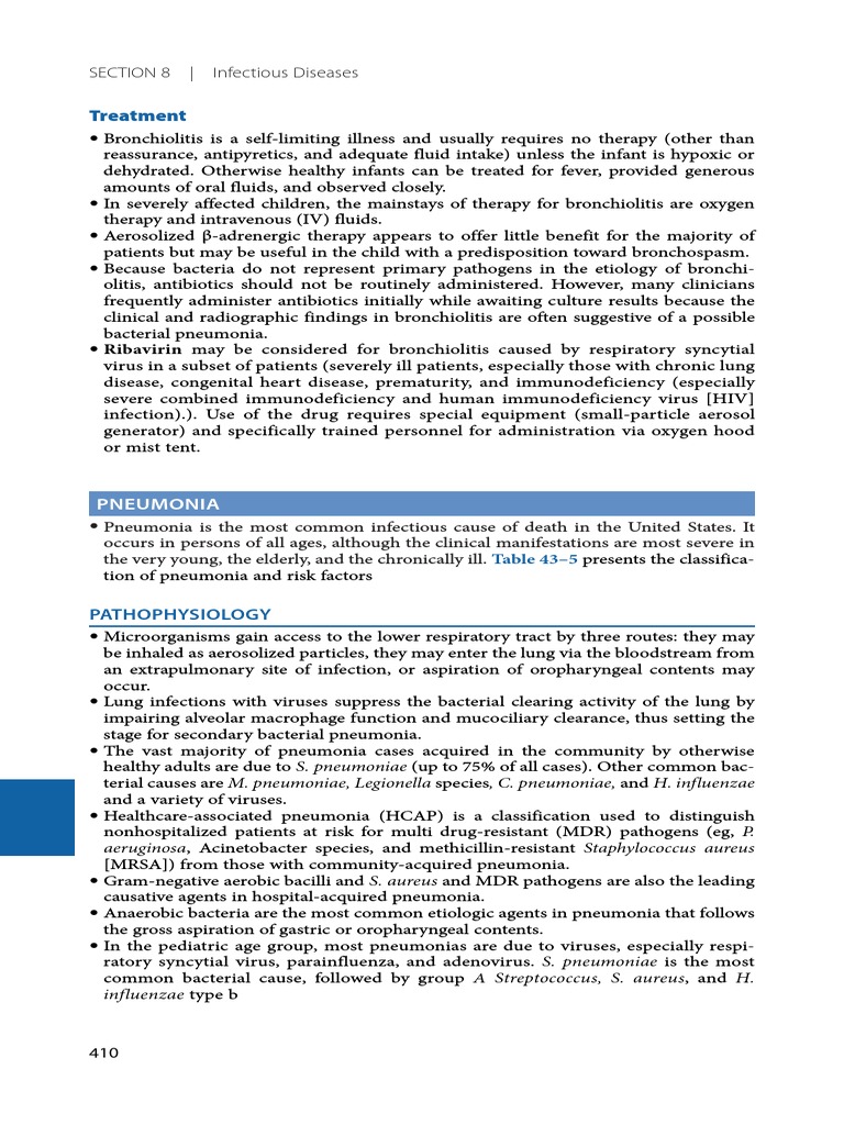 Dipiro Pneumonia | PDF | Pneumonia | Diseases And Disorders