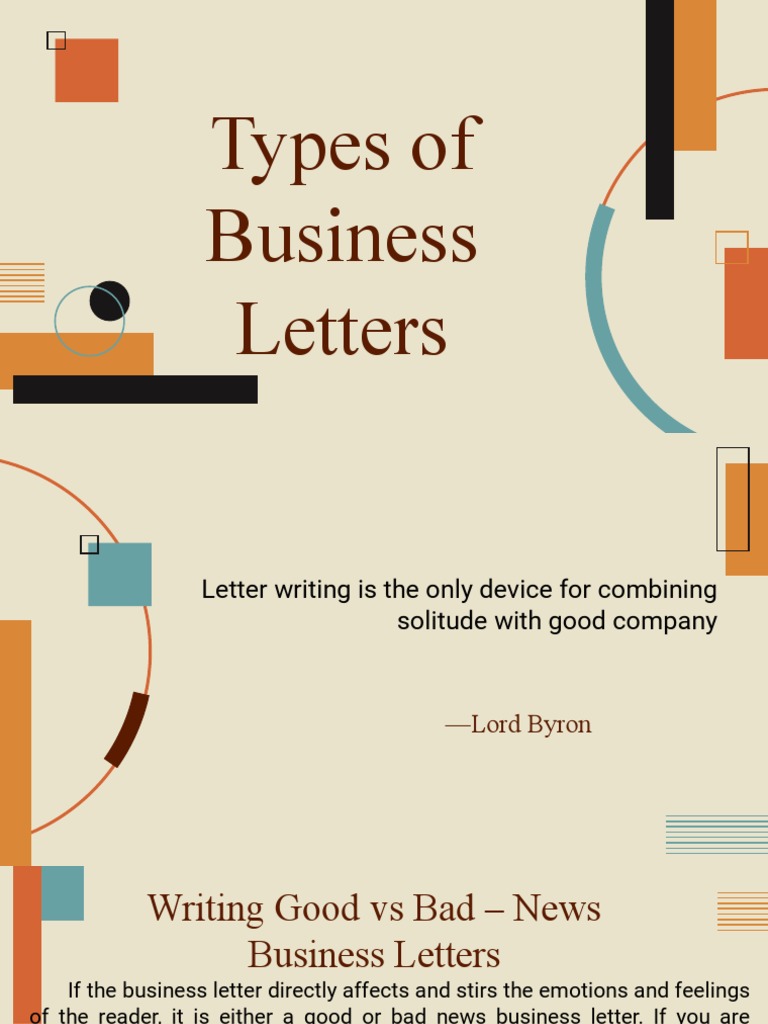 C3L6 - Types of Business Letters | PDF | Planets | Résumé