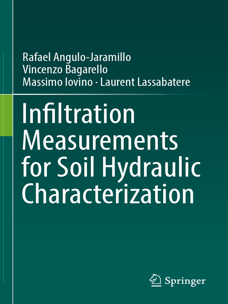 Infiltration Measurements For Soil Hydraulic Characterization | PDF ...