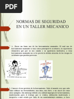 Normas de Seguridad en Un Taller Mecánico | PDF | Herramientas | Color