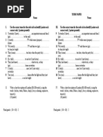 Grammar at A Glance | PDF | Grammatical Tense | Latin