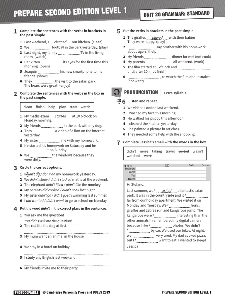 Prepare 1 2nd Edition - Unit Tests | PDF | Clothing