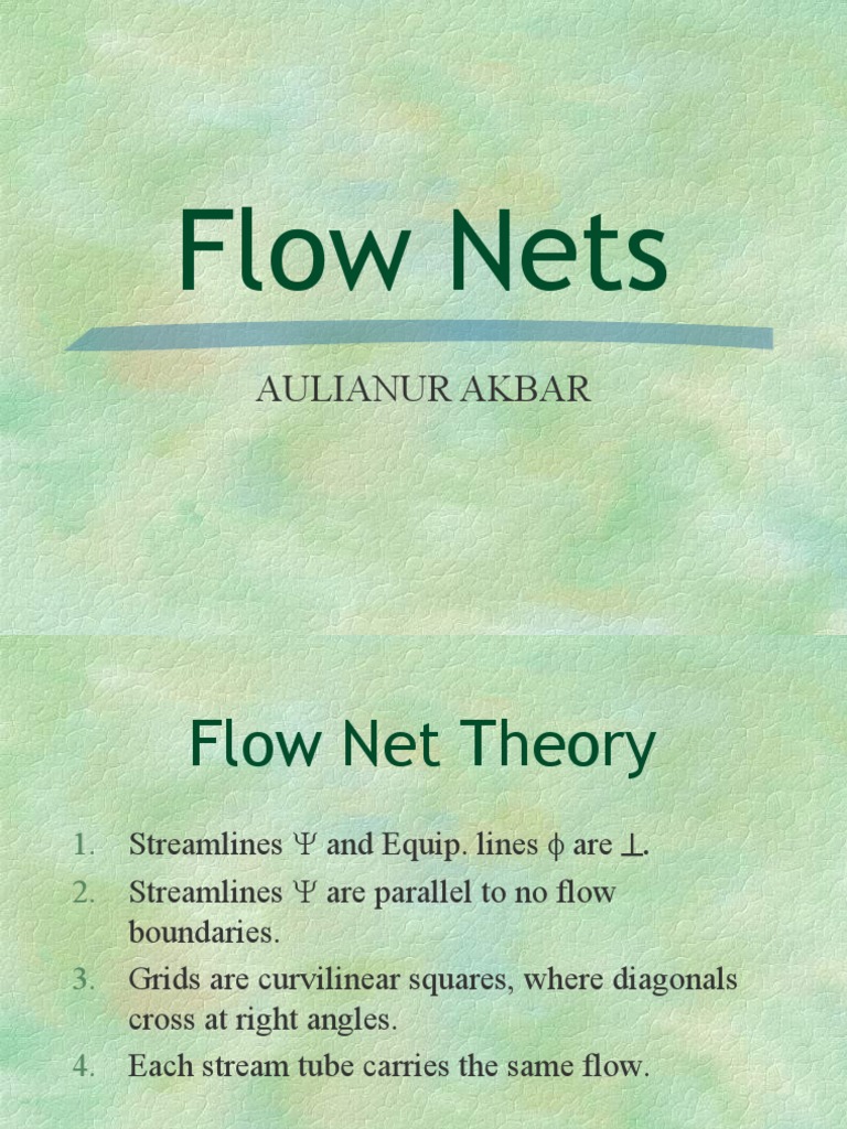 Flow Net Theory in Isotropic Soil | PDF | Soil Mechanics | Hydrology