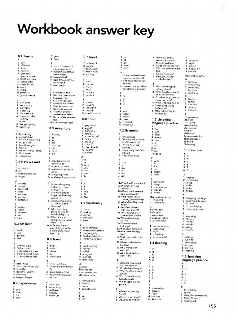 Focus 2 TB Grammar Key WB & Extra Sheets | PDF