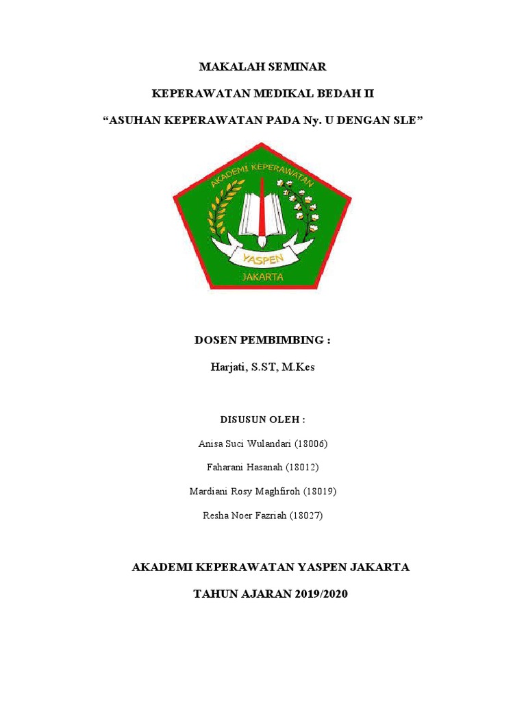 Makalah Seminar Askep Sle | PDF
