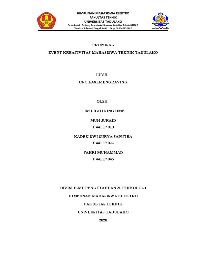 Proposal JURA | PDF | Teknologi & Rekayasa
