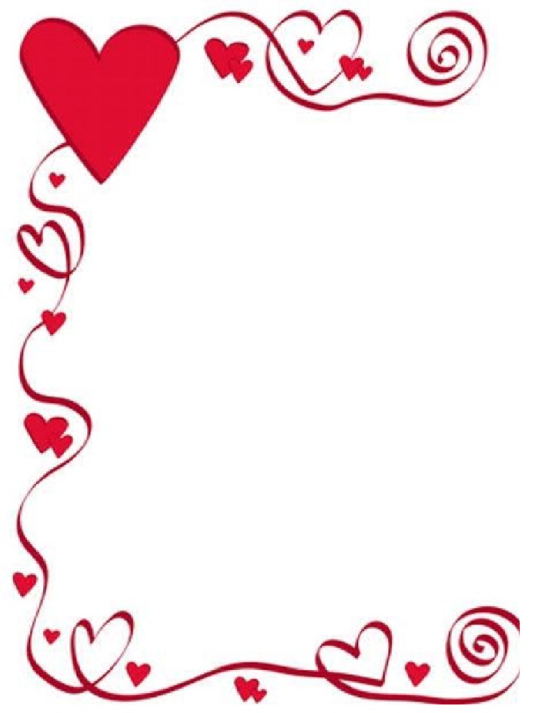 Formato Carta Corazones | PDF