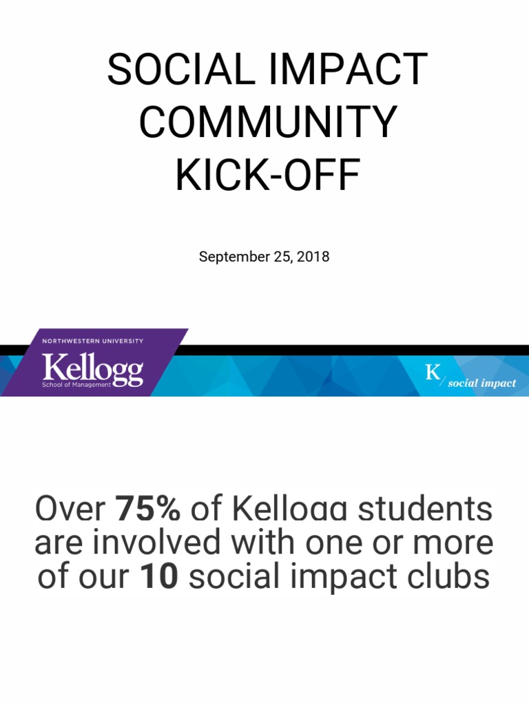 Community Kick-Off - 2018 | PDF | Entrepreneurship | Mentorship