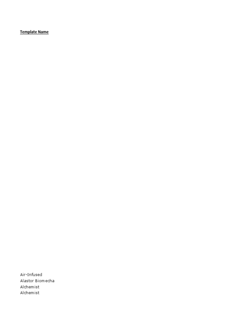 GURPS Templates 09 27 2018 | PDF | Dwarf (Dungeons & Dragons)