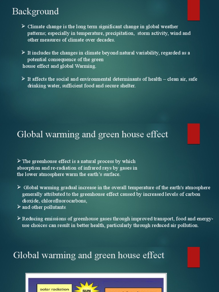 Climate Change Background | PDF | Science & Mathematics