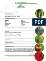 Ficha Técnica Serenade ASO Bayer (México) | PDF