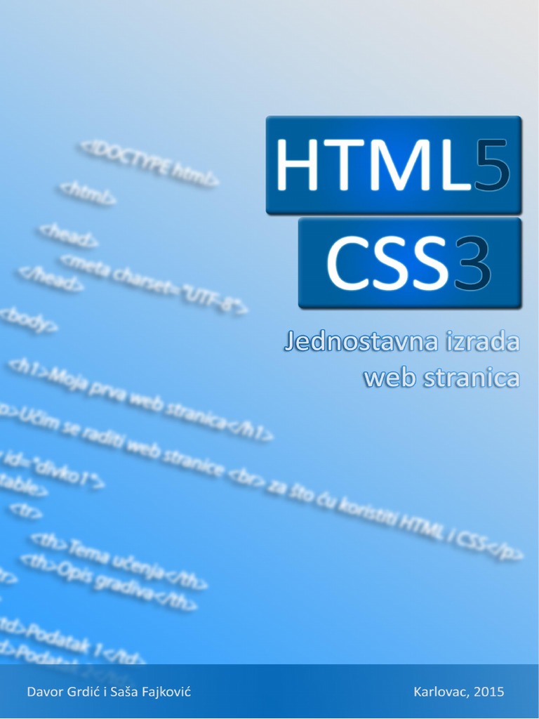Html5 I Css3 | PDF