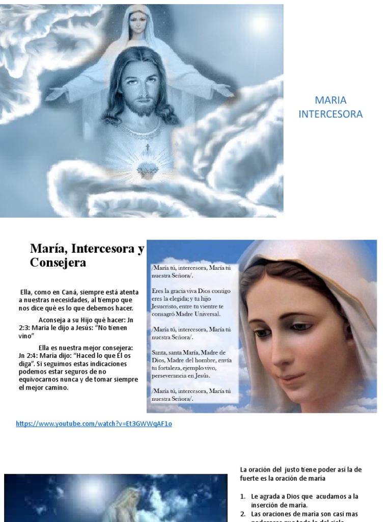 María: Intercesora y Consejera Divina | PDF | Religión y espiritualidad
