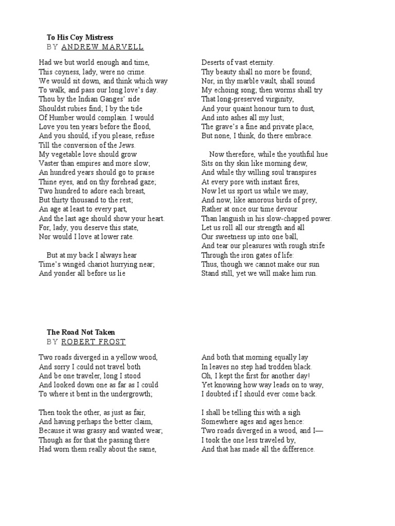 Classic Poetry Enthusiasts | PDF