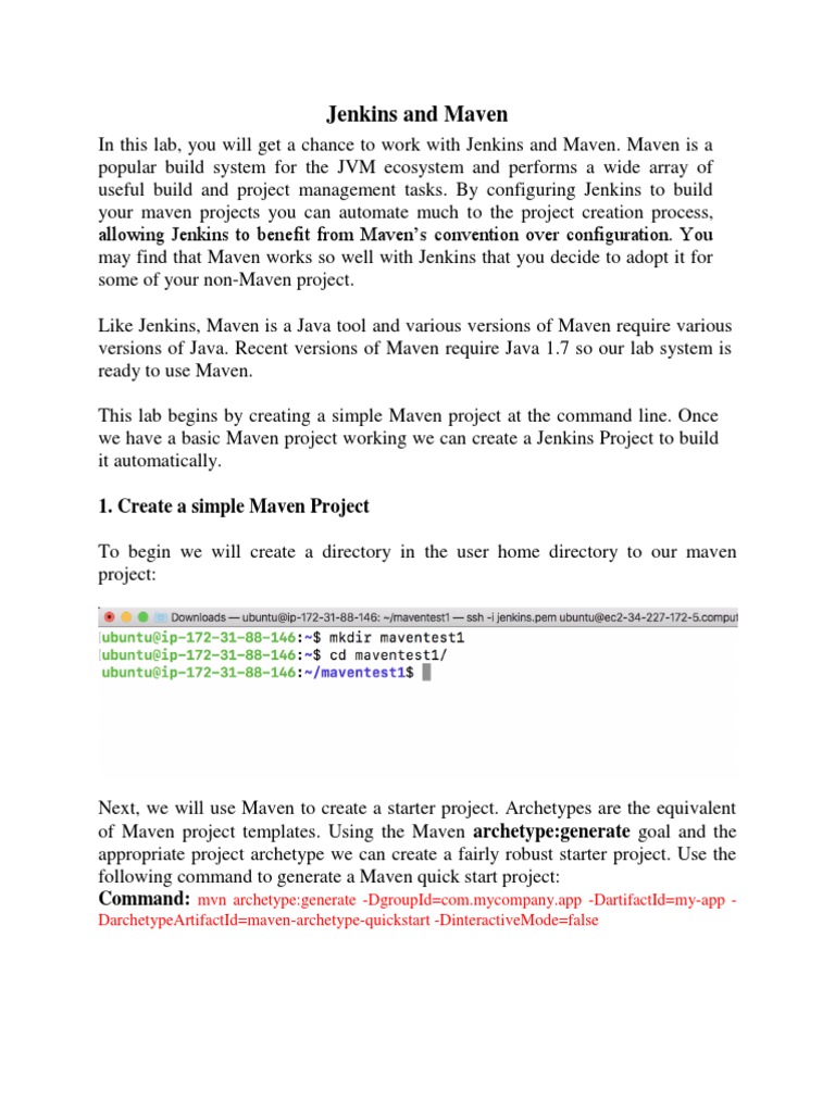 Lab-4 (Jenkins and Maven Configuration) | PDF | Software | Software Engineering
