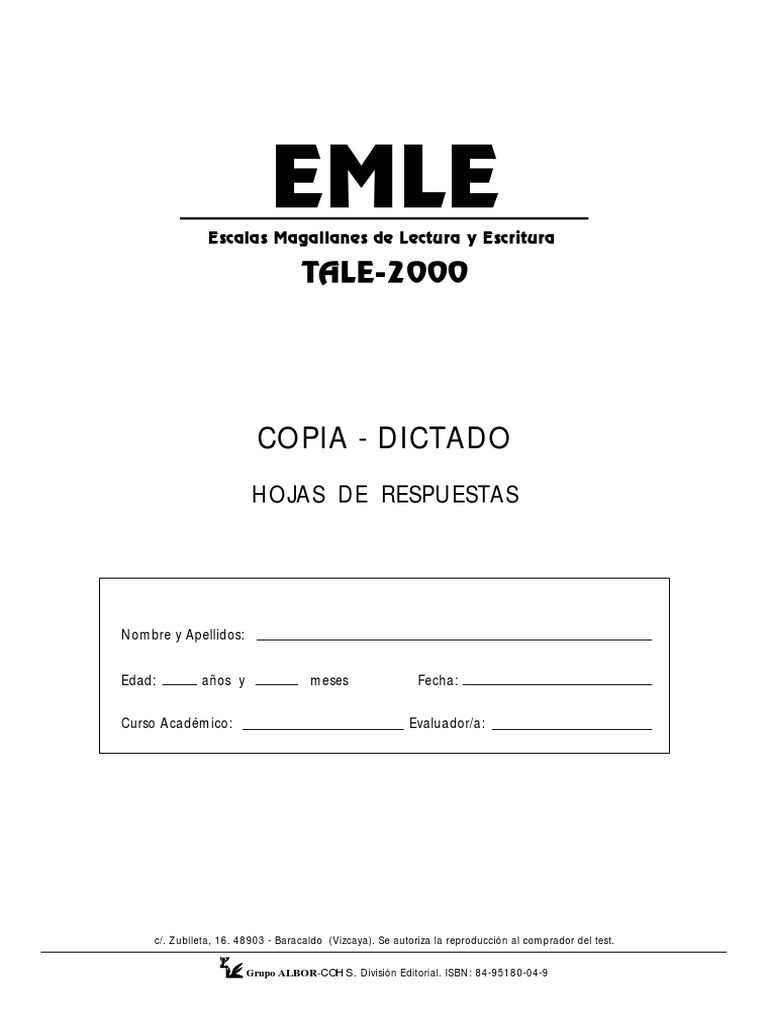 Copia Dictado - Hojas de Respuesta | PDF | Violencia | Ocio