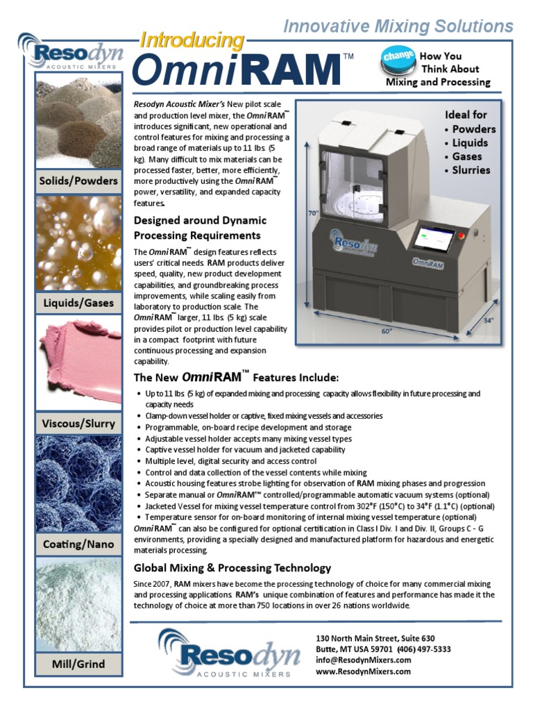 OmniRAM Product Sheet | Download Free PDF | Random Access Memory ...