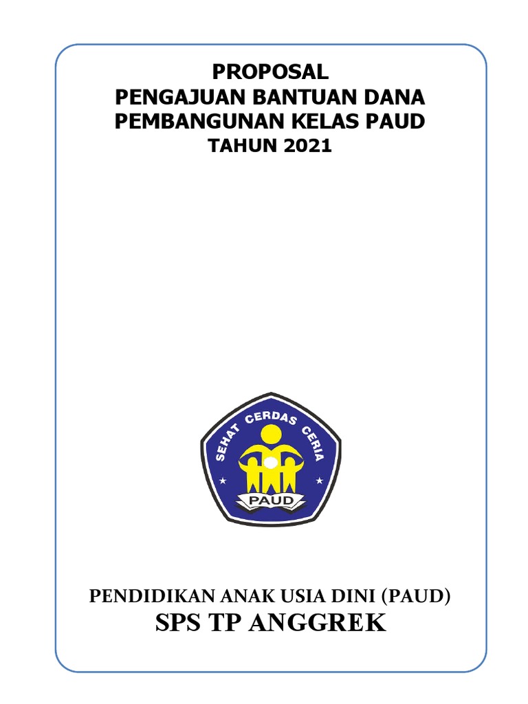 Proposal Pembangunan Paud 2021 | PDF