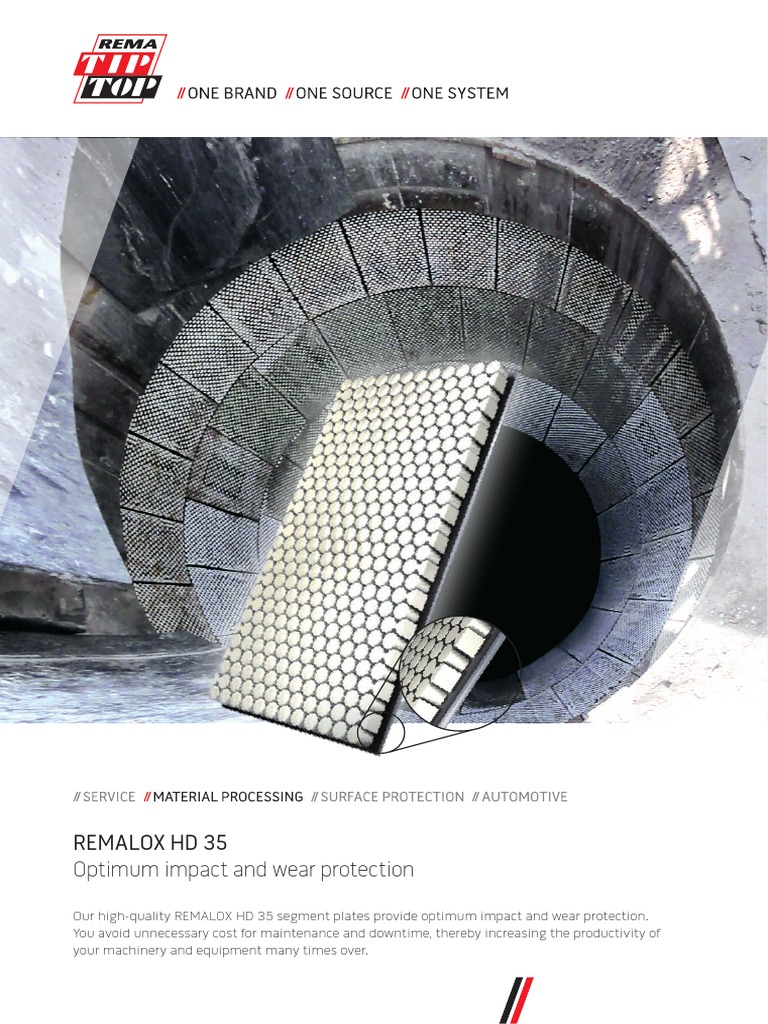 Remalox HD 35 en | PDF | Wear | Mechanical Engineering