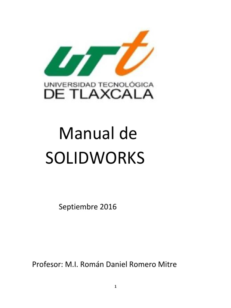 Manual de SOLIDWORKS | PDF | Elipse | Dibujo