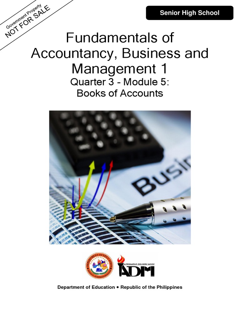 Fundamentals of Accountancy, Business and Management - 1 - ABM-11 - Q3 ...