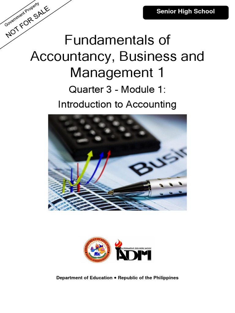 Fundamentals of Abm 1-Q3-W1-Module 1-Version 3 | PDF