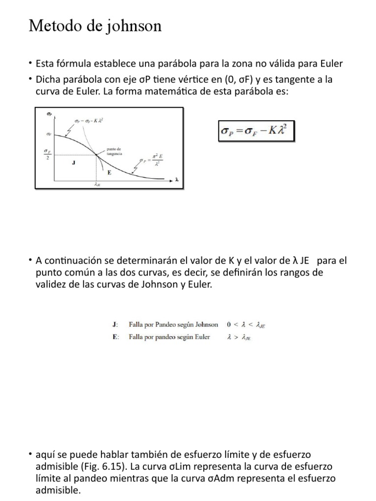 Metodo de Johnson | PDF