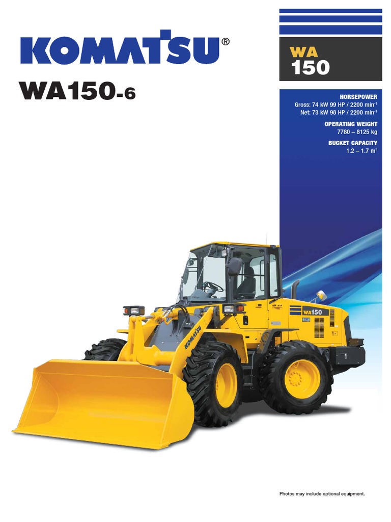 Wa150 6 | Download Free PDF | Horsepower | Axle