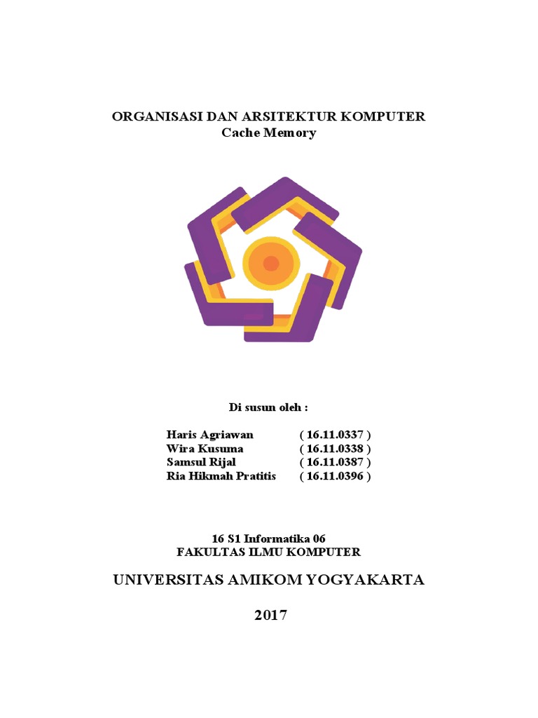 Organisasi Dan Arsitektur Komputer Cache | PDF