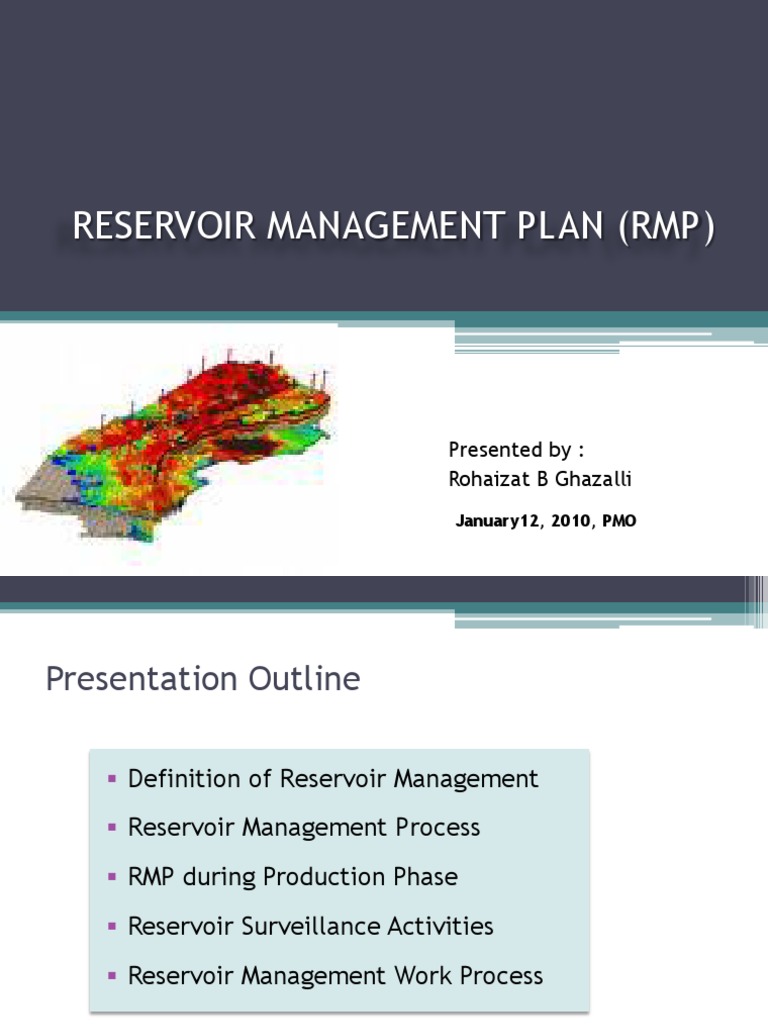 RESERVOIR MANAGEMENT PLAN (RMP) Rev 1 | PDF | Petroleum Reservoir ...