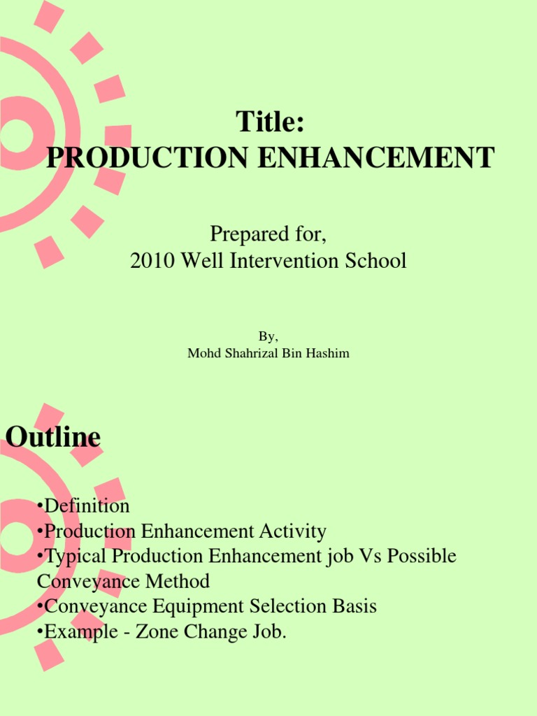 Well Intervention Techniques | PDF | Nature