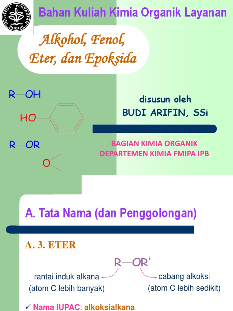 Eter, Epoksida | PDF
