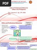 IESBA-Code of Ethics | PDF | Confidentiality | Accounting