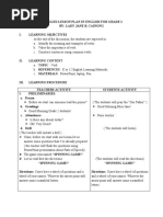 Matatag Lesson Plan Math 1 Quarter 1 | PDF