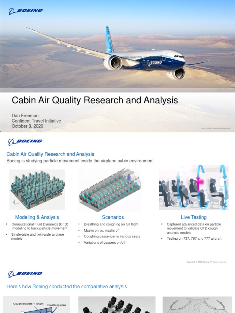 Boeing Air Quality Research Analysis | PDF | Computational Fluid ...