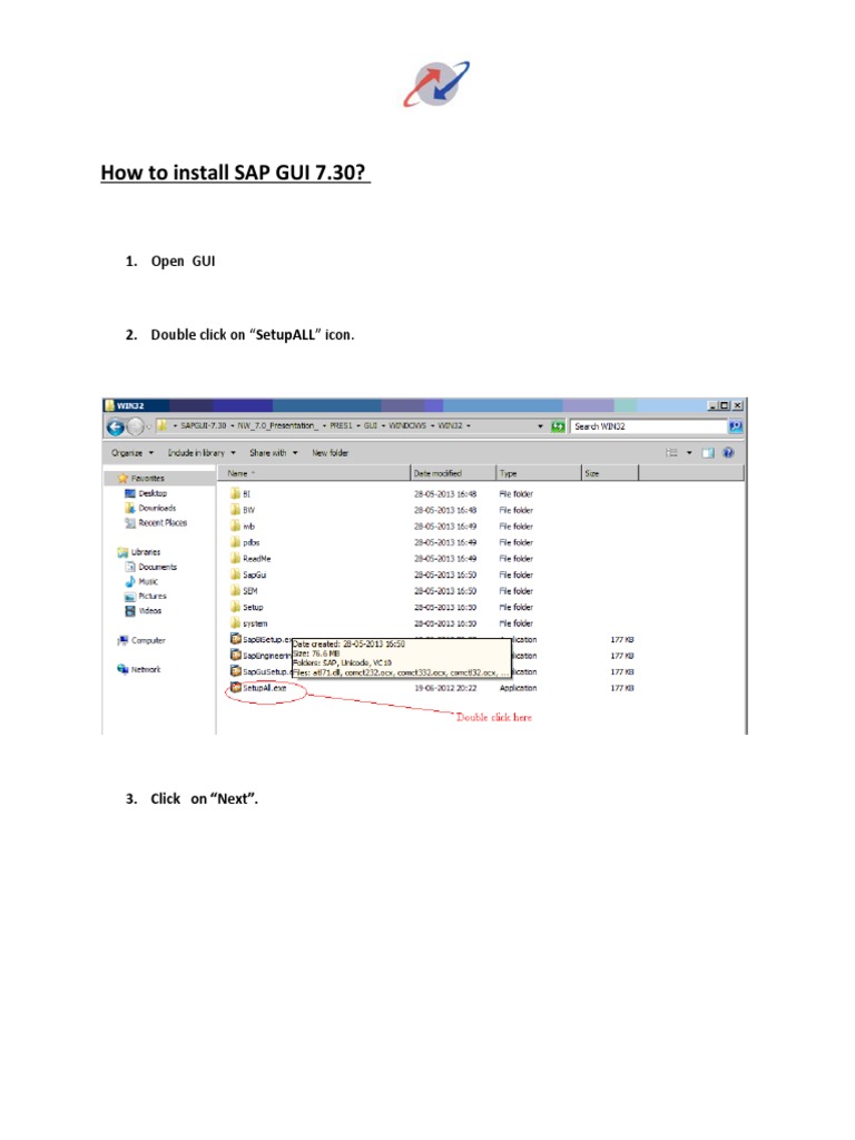 How To Install SAP GUI 7.30? | PDF