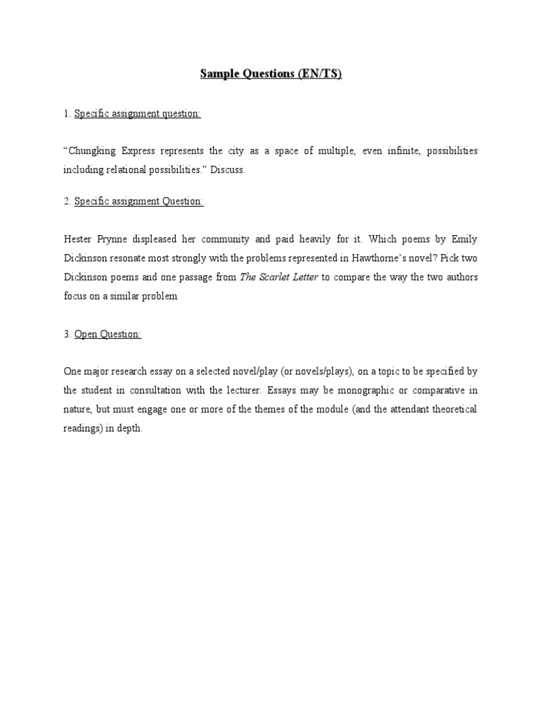 Sample Questions Scribd | PDF | Philosophy