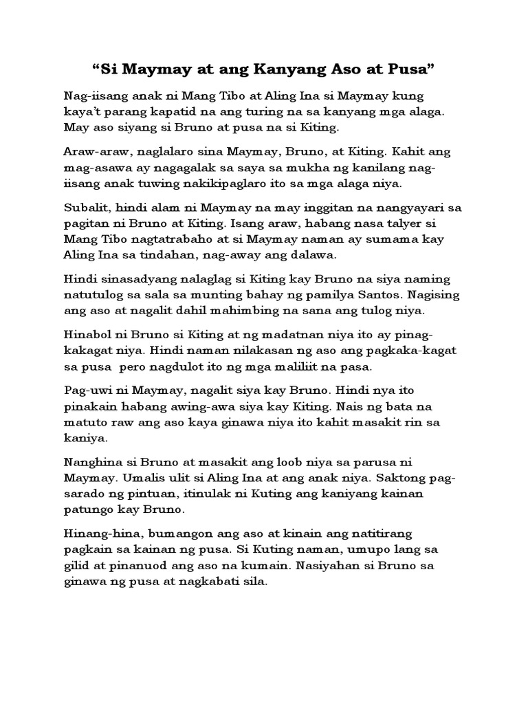 Si Inday at Ang Bago Niyang Cellphone | PDF