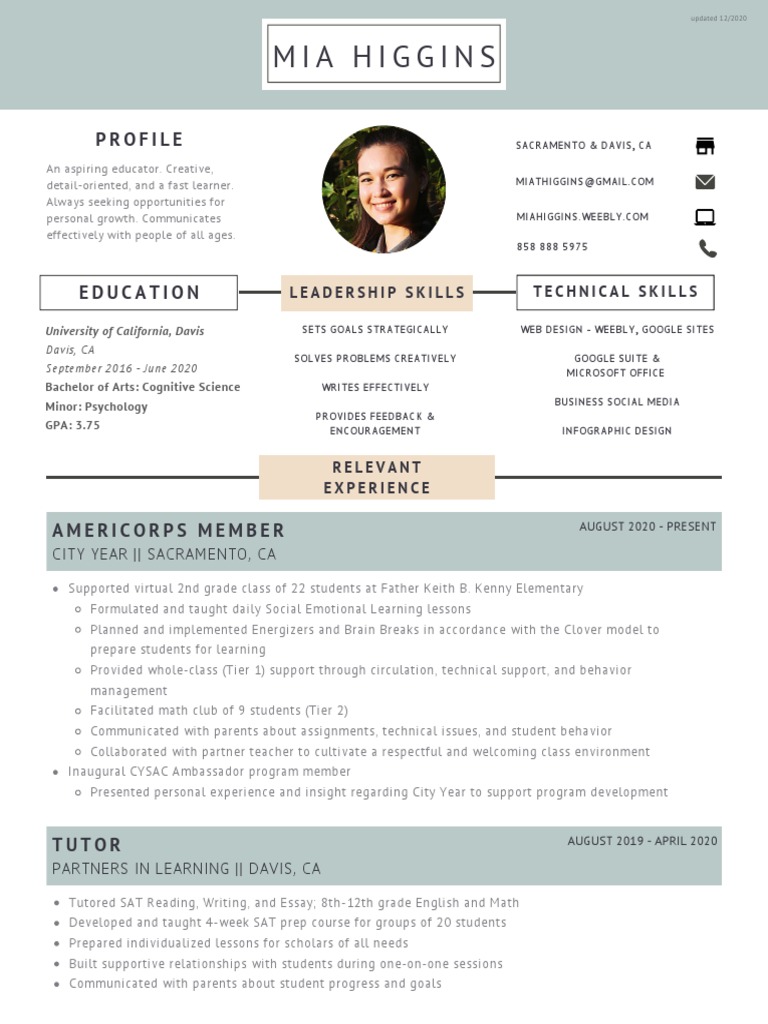 Tfa Resume | Download Free PDF | Sat | Learning
