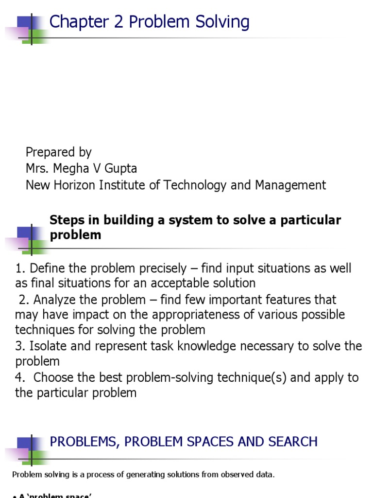 Chapter 2 Problem Solving | PDF | Theoretical Computer Science | Applied Mathematics