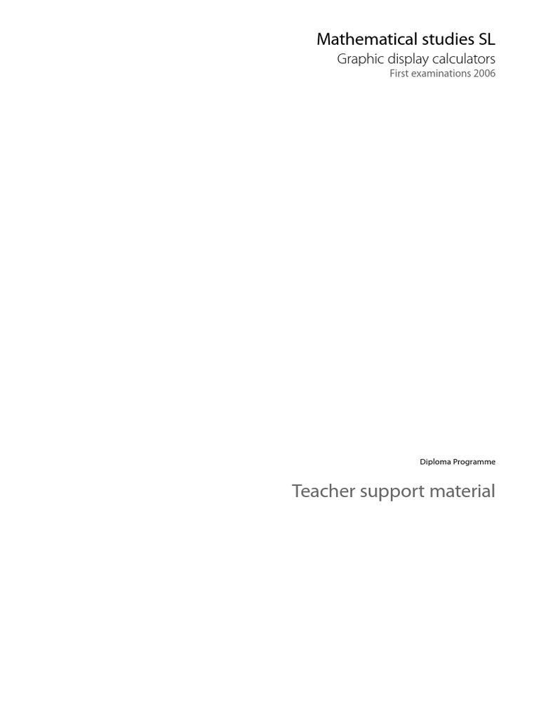 Use of GDC | PDF | Asymptote | Tangent