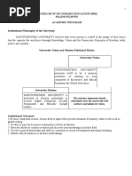 The CLSU Vision, Mission and Educational Philosophy - DEPP | PDF ...