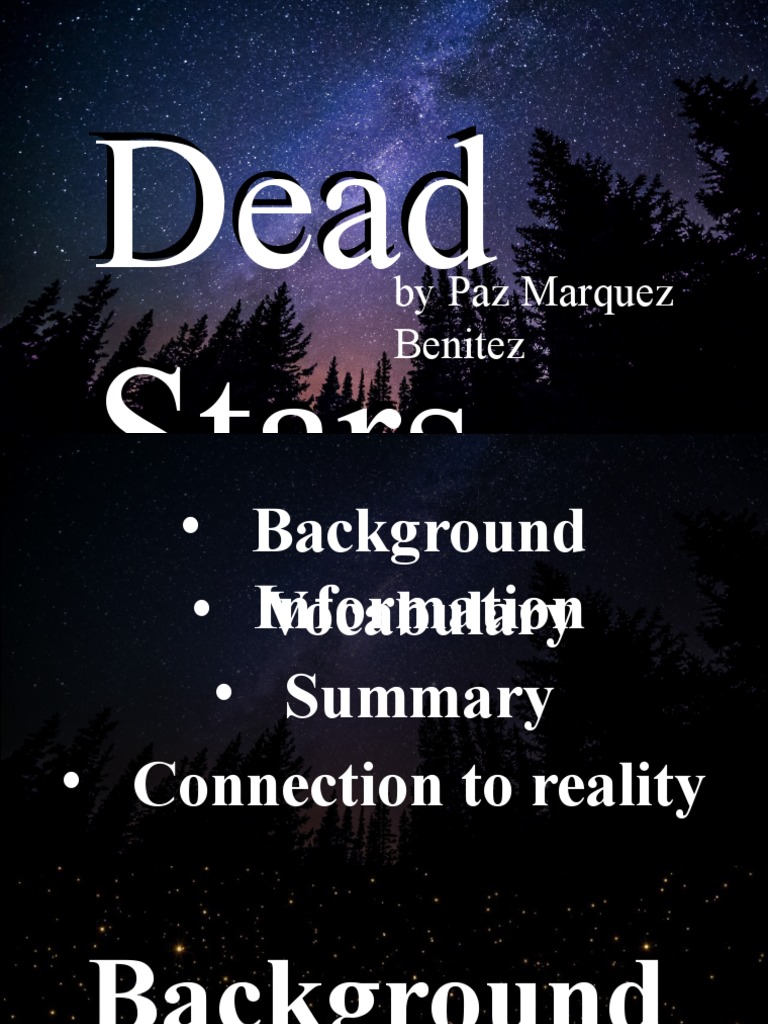 Dead Stars' | PDF